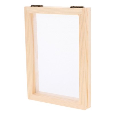 2 Pack Wood Art Picture Frame Material Package Child Paper Making Kit ...