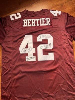Gerry Bertier Signed Autographed Jersey Actor Ryan Hurst Remember The ...