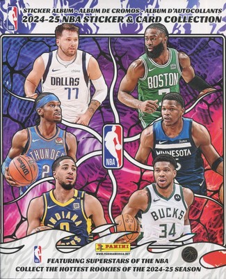 2024-25 Panini NBA Sticker & Card Collection Album BRAND NEW AND BLANK ...
