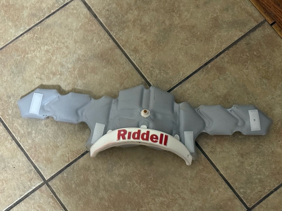 Riddell Revo SPEED Football Helmet Rear Bumper Bladder Pads Gray Large ...