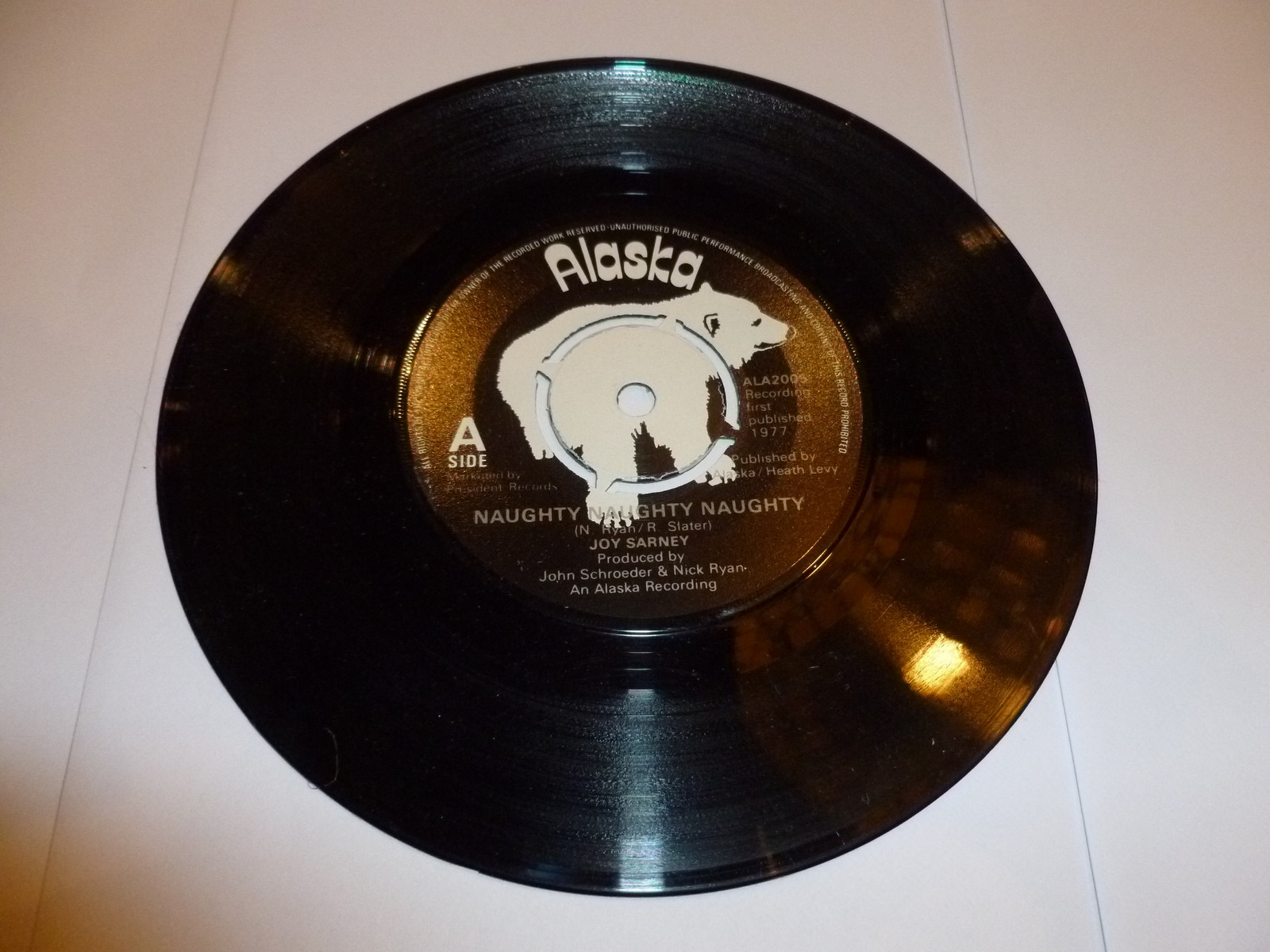JOY SARNEY - Naughty Naughty Naughty - 1977 UK 7" vinyl single | eBay UK