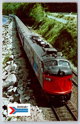 Vintage Postcard Coast Starlight Amtrak Seattle Los Angeles 418 Train E1 | eBay