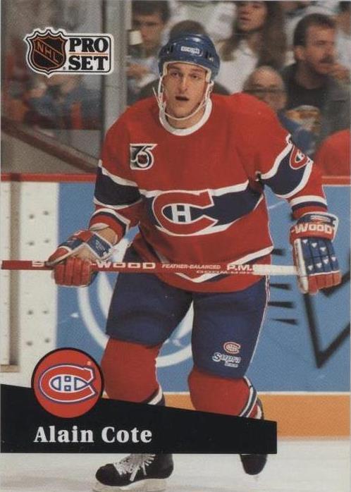 1991-92 Pro Set - Alain Cote #417 for sale online | eBay