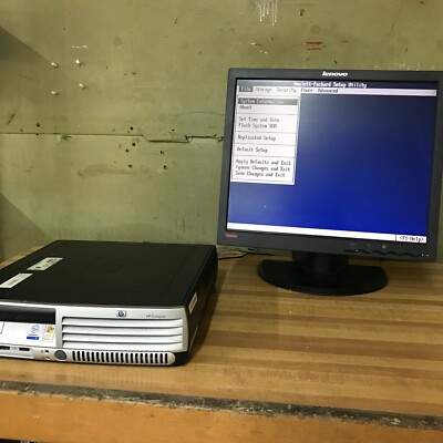 HP Compaq DC7600 SFF PC Computer Celeron 2.66GHz 768MB RAM 80GB HDD No ...