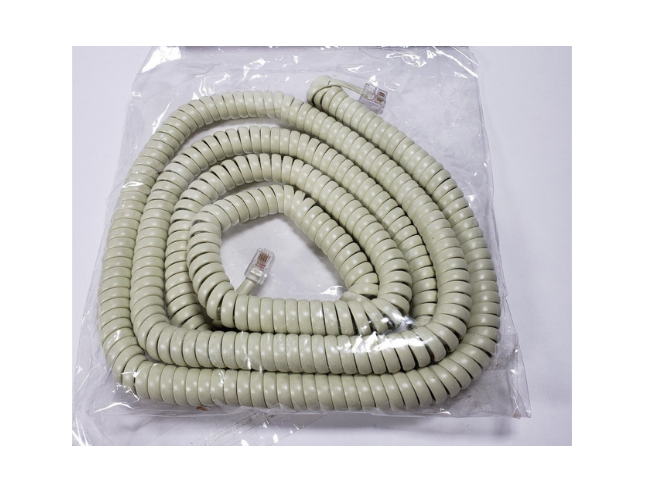 50 Foot Telephone Cord Curly Telephone Cord Modlular Coil Cord | eBay