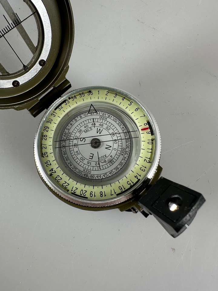 Francis Barker British Army Military Prismatic Compass | eBay