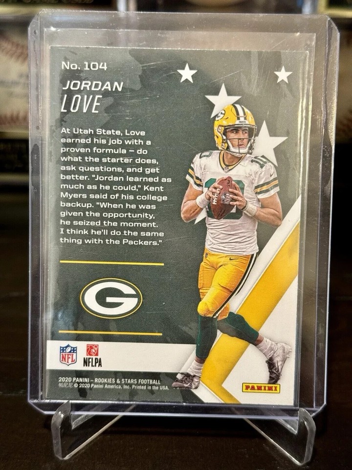 2020 Panini Rookies & Stars - Rookie #104 Jordan Love (RC) Packers | eBay