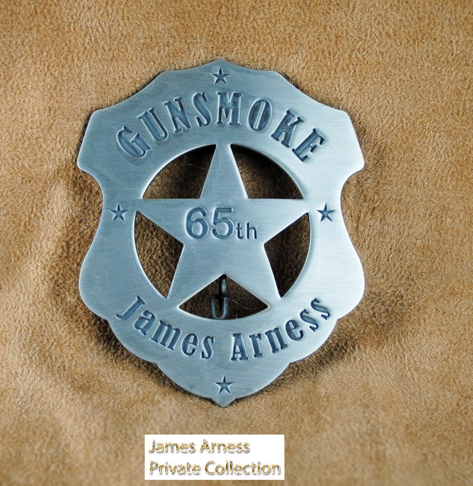 James Arness Marshal Dillon Official Gunsmoke 65th Anniversary US ...