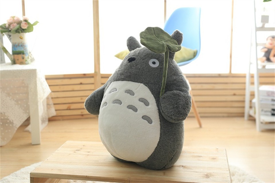 Anime My Neighbor Totoro Stuffed Pillow Plush Doll Kid Toy Gift ...