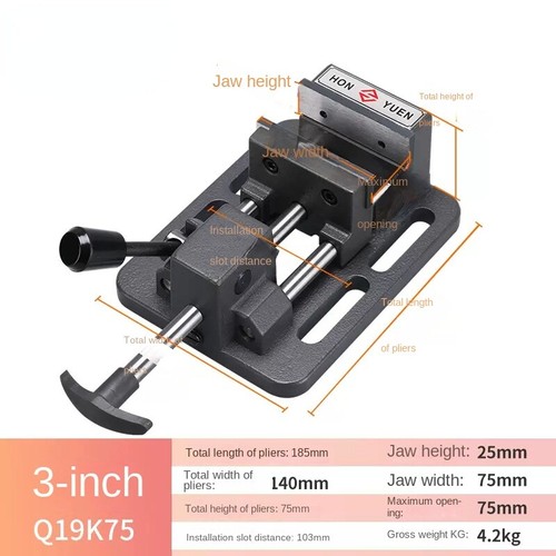 Heavy-duty Fast Drilling Machine Flat-nose Precision Woodworking Bench ...