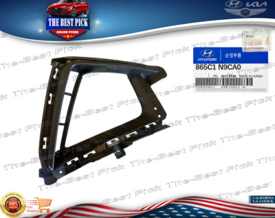 ⭐GENUINE⭐Front Bumper Left Headlight Molding 865C1N9CA0 Hyundai Tucson ...
