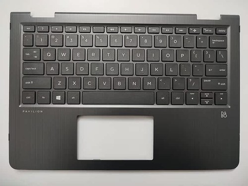New For HP Pavilion X360 11-AD 11M-AD Palmrest Upper Case Keyboard ...