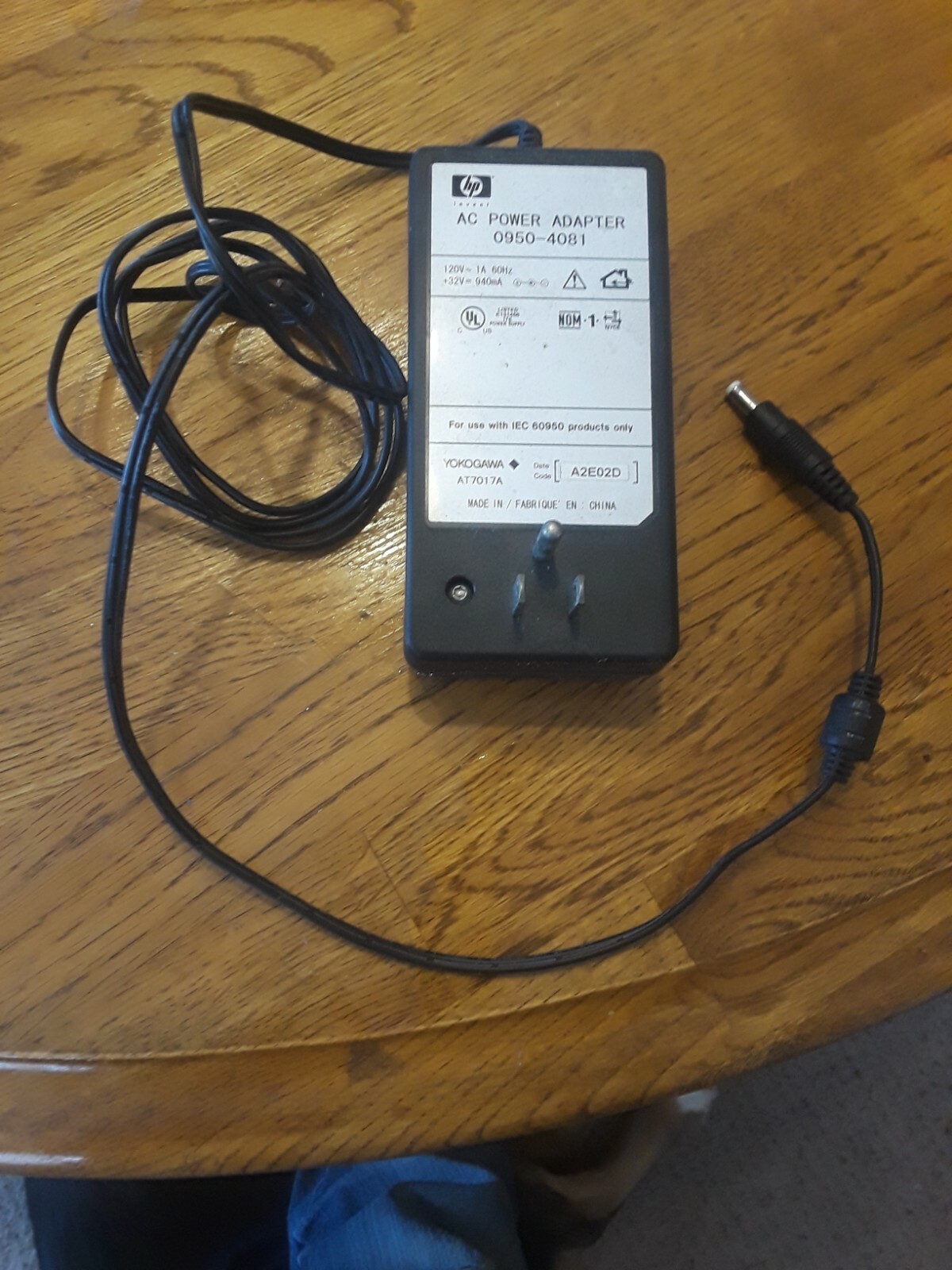 OEM HP 0950-4081 AC Power Adapter for Deskjet 5550 5551 Photosmart 7150 ...