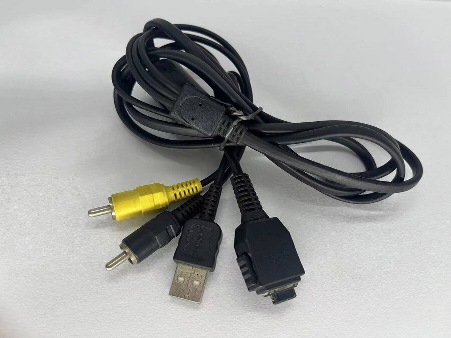 Power Supply Cord for Sony Digital Camera DSC-W50 DSC-W55 DSC-W70 Data ...