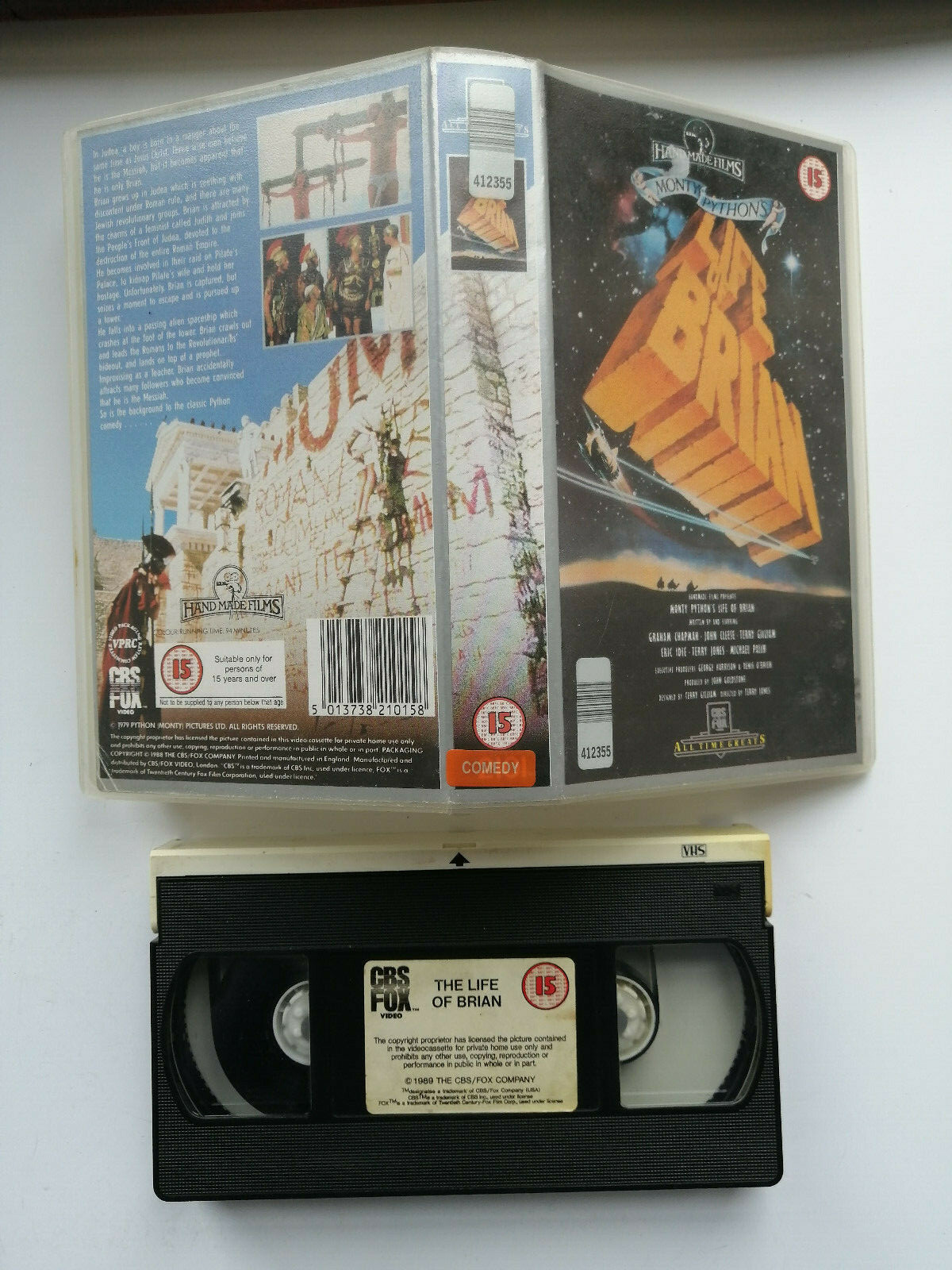 Monty Pythons The Life Of Brian VHS Video 1979 Comedy Classic Good ...