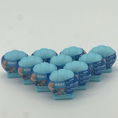🫧 DISNEY PIXAR FINDING DORY SQUISHY POPS MINI FIGURES x10 CAPSULES ...