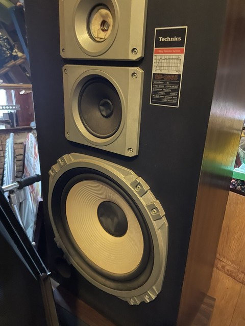 Technics SB-2665 3-Way Speaker System Crossover & Terminal Jack SUPS ...
