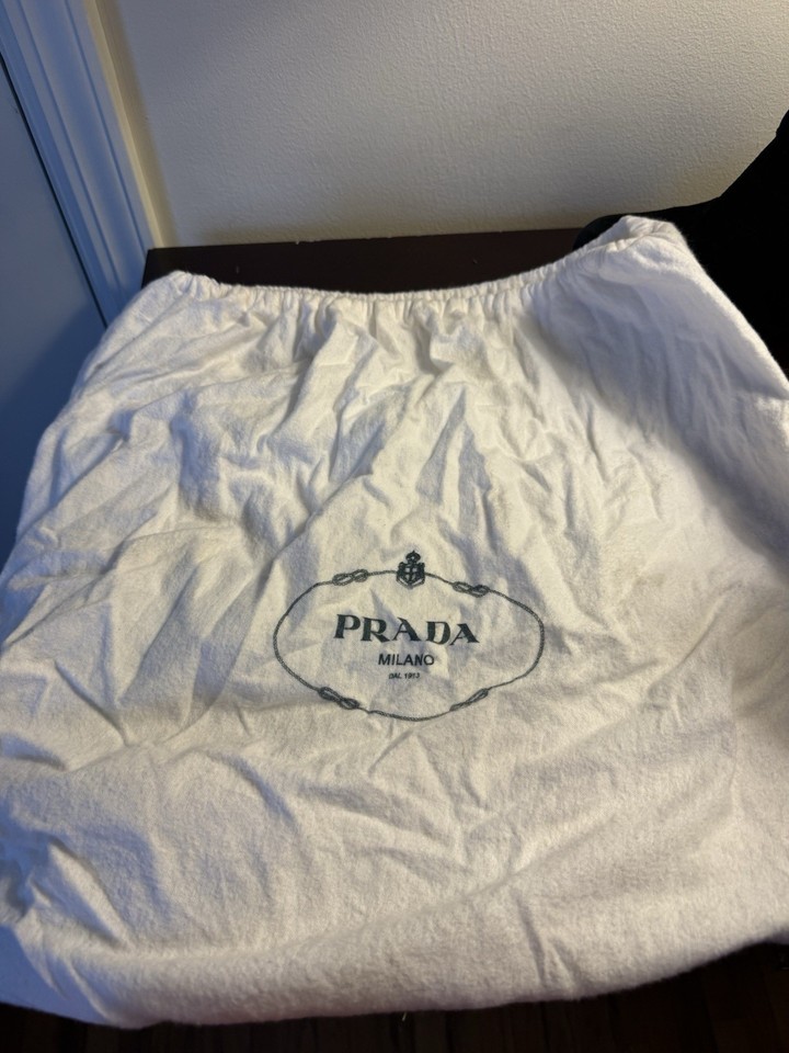 PRADA Black Suede Mid-Calf Wedge Bootie Buckle Strap Round Toe EU 38 ...