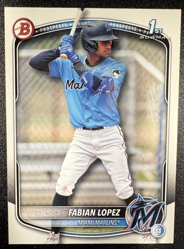 2025 Bowman - Prospects Fabian Lopez #BP-19 (RC) | eBay