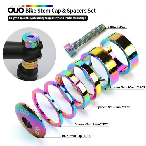 Gasket Stem Ring Gasket Colorful Stem Aluminum Alloy Fits For Stems ...