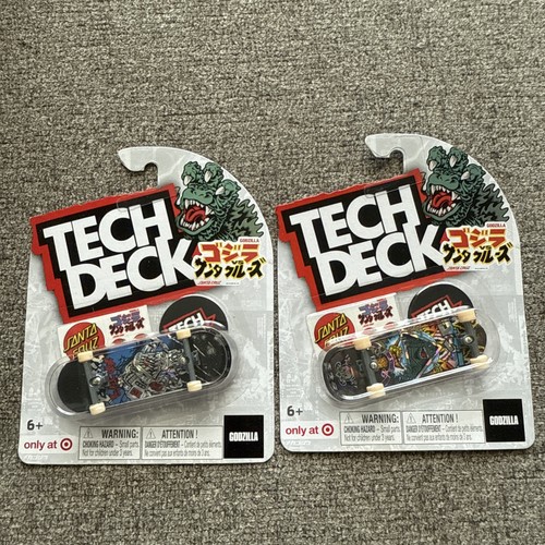 Godzilla x Santa Cruz Tech Deck Target Exclusive Lot Of 2 NEW Factory ...