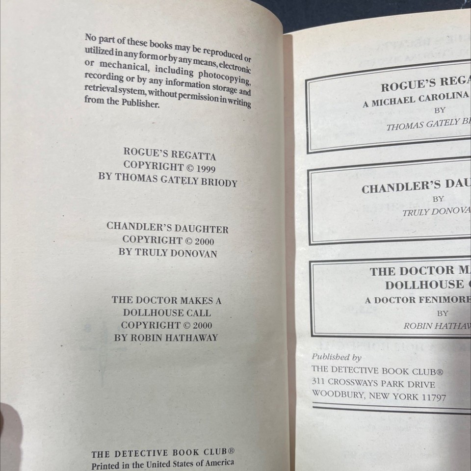 rogue's regatta book, by thomas gately briody, 1999 Hardcover | eBay