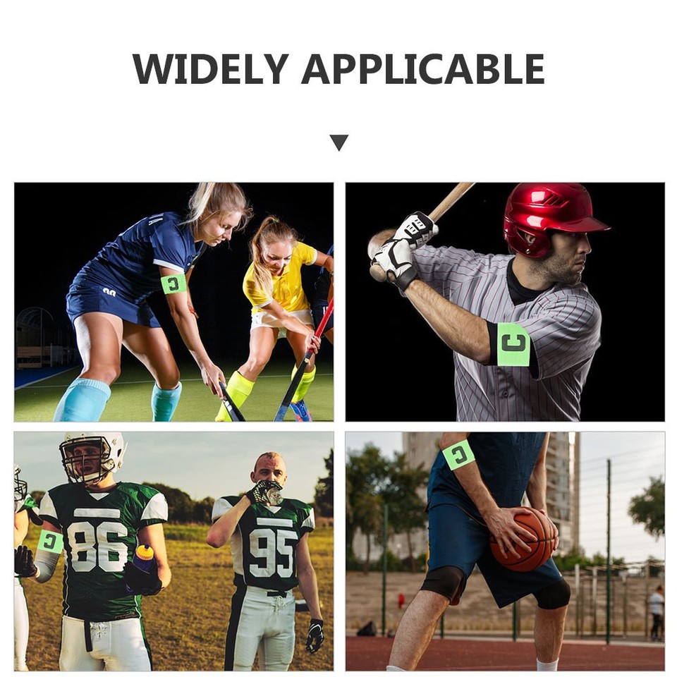 5 Pcs Soccer Armband Football Captain Reusable Armbands Captains | eBay UK