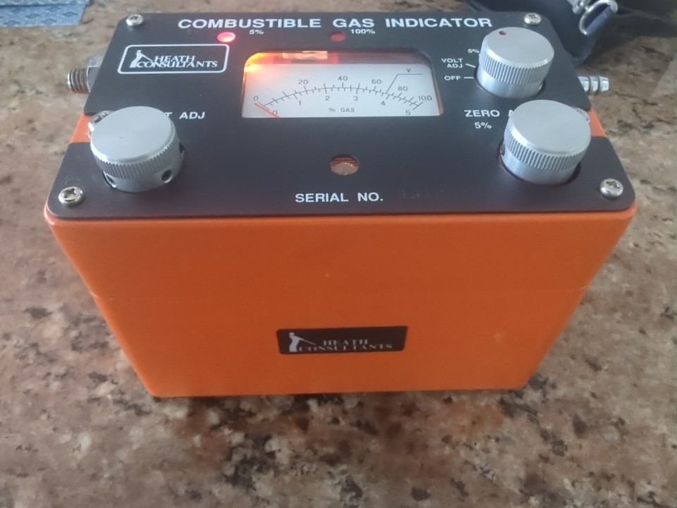 Heath Consultants Combustible Gas Indicator Detector | eBay