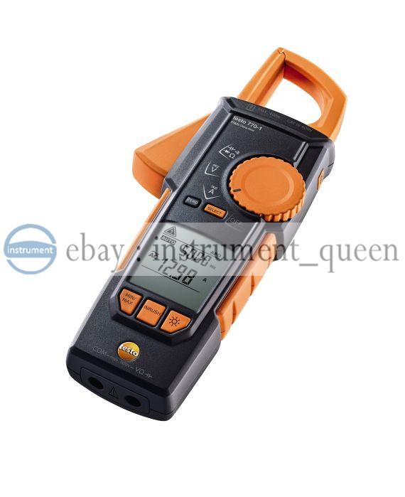 testo 770-1 Clamp meter 0590 7701 Fully retractable pincer arm for ...