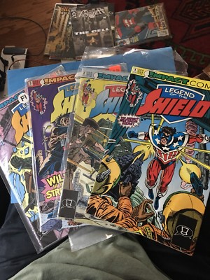 Legend Of The Shield, Impact Comics, 1991 Issues 1-4 | eBay