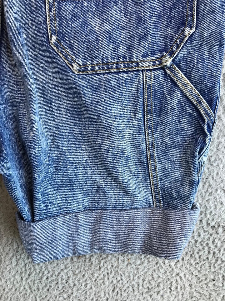 Vintage Guess Overalls Size 4 Blue Denim Georges Marciano Good Guys ...