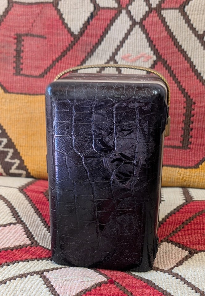 1949 TOM THUMB "BUDDY" MINI TUBE PORTABLE RADIO POST WORLD WAR II GEM ...