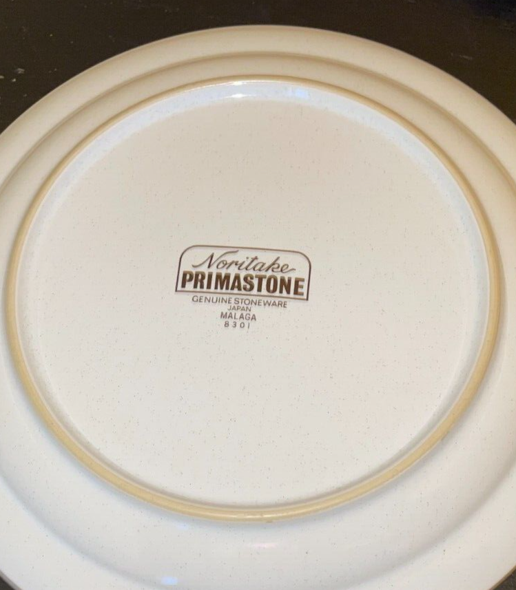 (4) Noritake Primastone MALAGA 8 1/4" Salad Plates | eBay