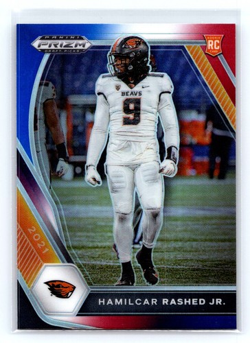 2021 Panini Prizm DPs Collegiate Hamilcar Rashed Jr. 141 Red White and ...