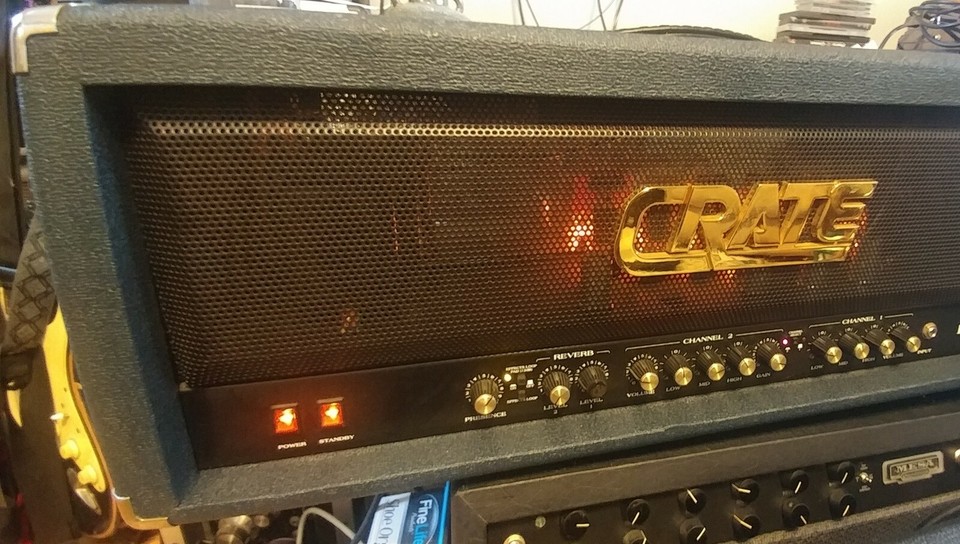 CRATE all tube (Marty Friedman of Megadeth) Blue Voodoo amplifier ...