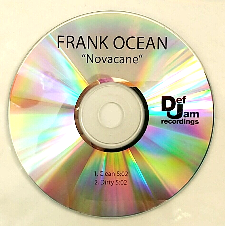 (CD) Frank Ocean – Novacane, Promo, Single, 2 Tracks, Rare. | eBay