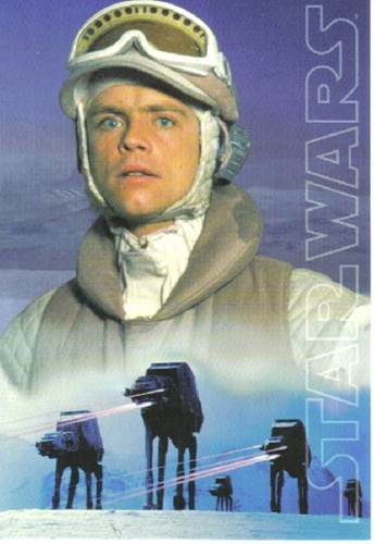 Star Wars ESB Luke Skywalker on Hoth 4 x 6 Photo Postcard NEW UNUSED ...