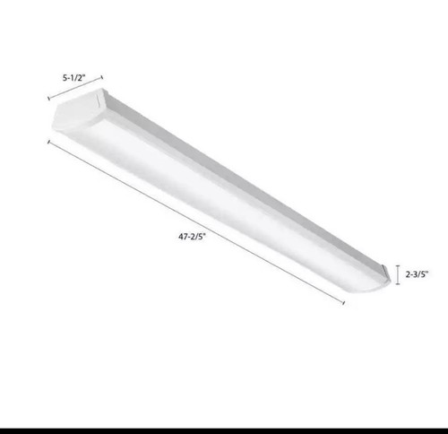 Lithonia Lighting 4 ft. 40W 2900 Lumens 4000K Integrated LED Wrap Light ...