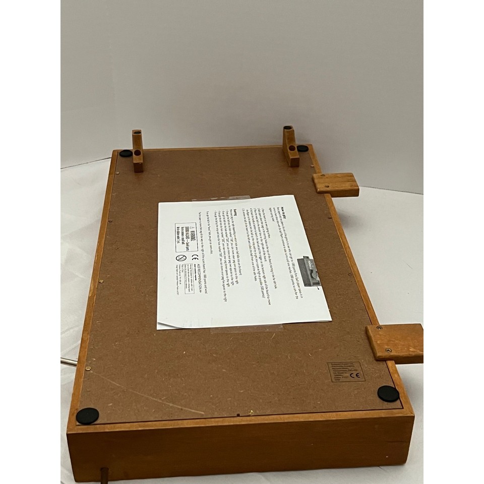 Tabletop Pinball Wooden Arcade Game Retro Family Fun With Metal Balls ...