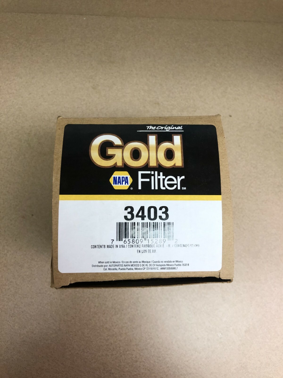 NAPA 3403 - Fuel filter cross reference