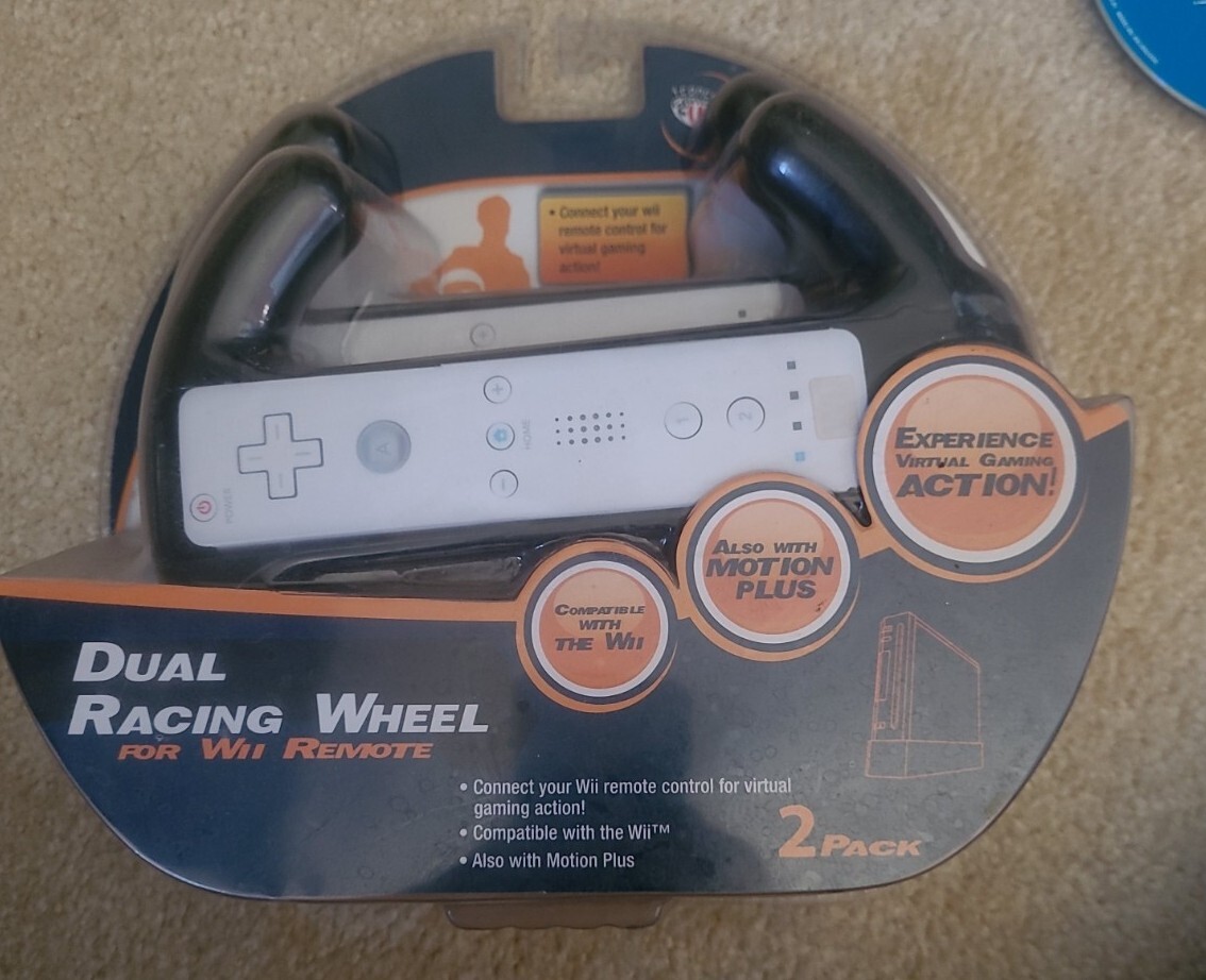 Nintendo Nintendo Wii Racing Wheel Set Wheel for sale online | eBay