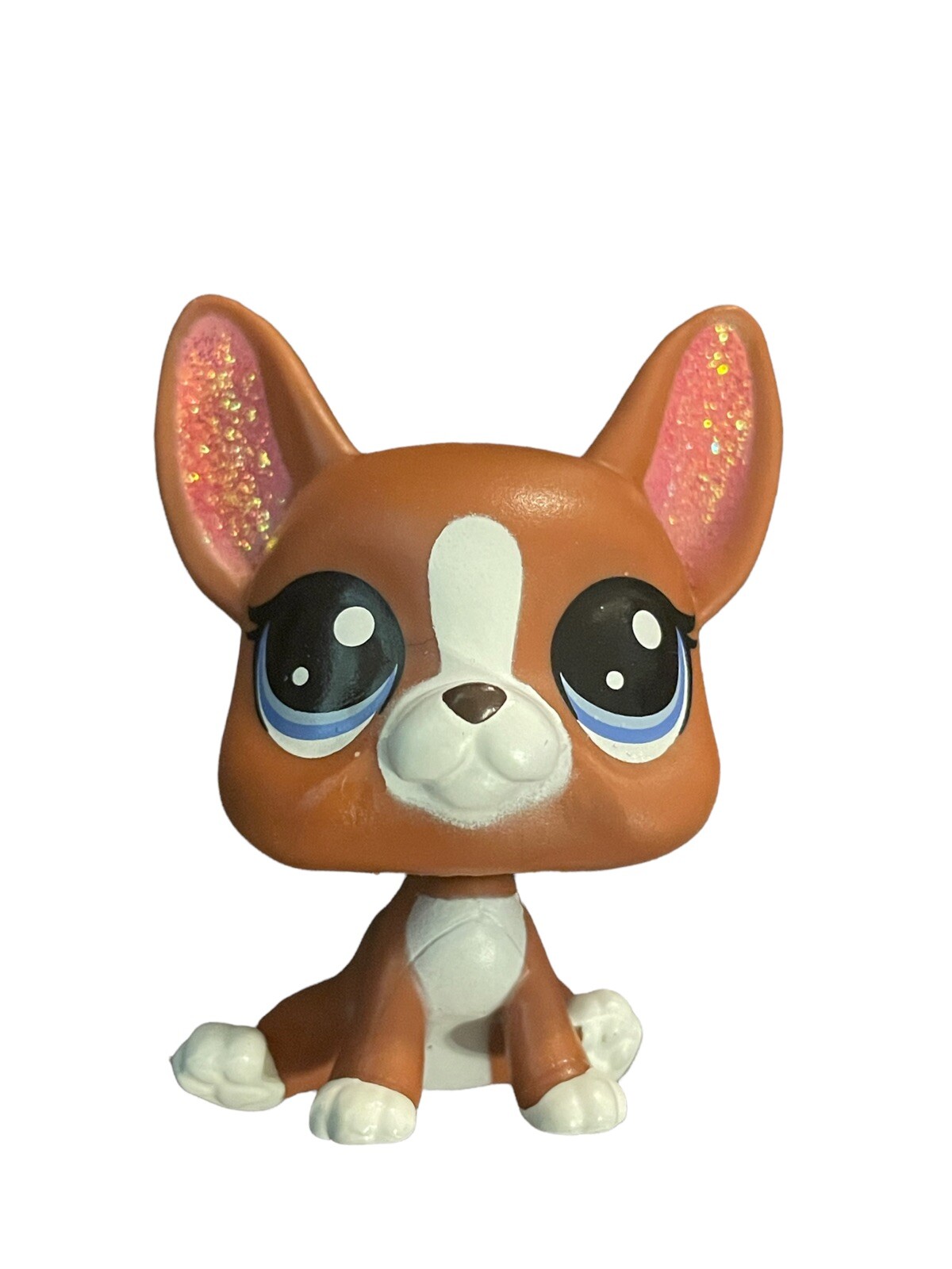 Littlest Pet Shop~#92~Roxie McTerrier~Boston Terrier~Brown White ...