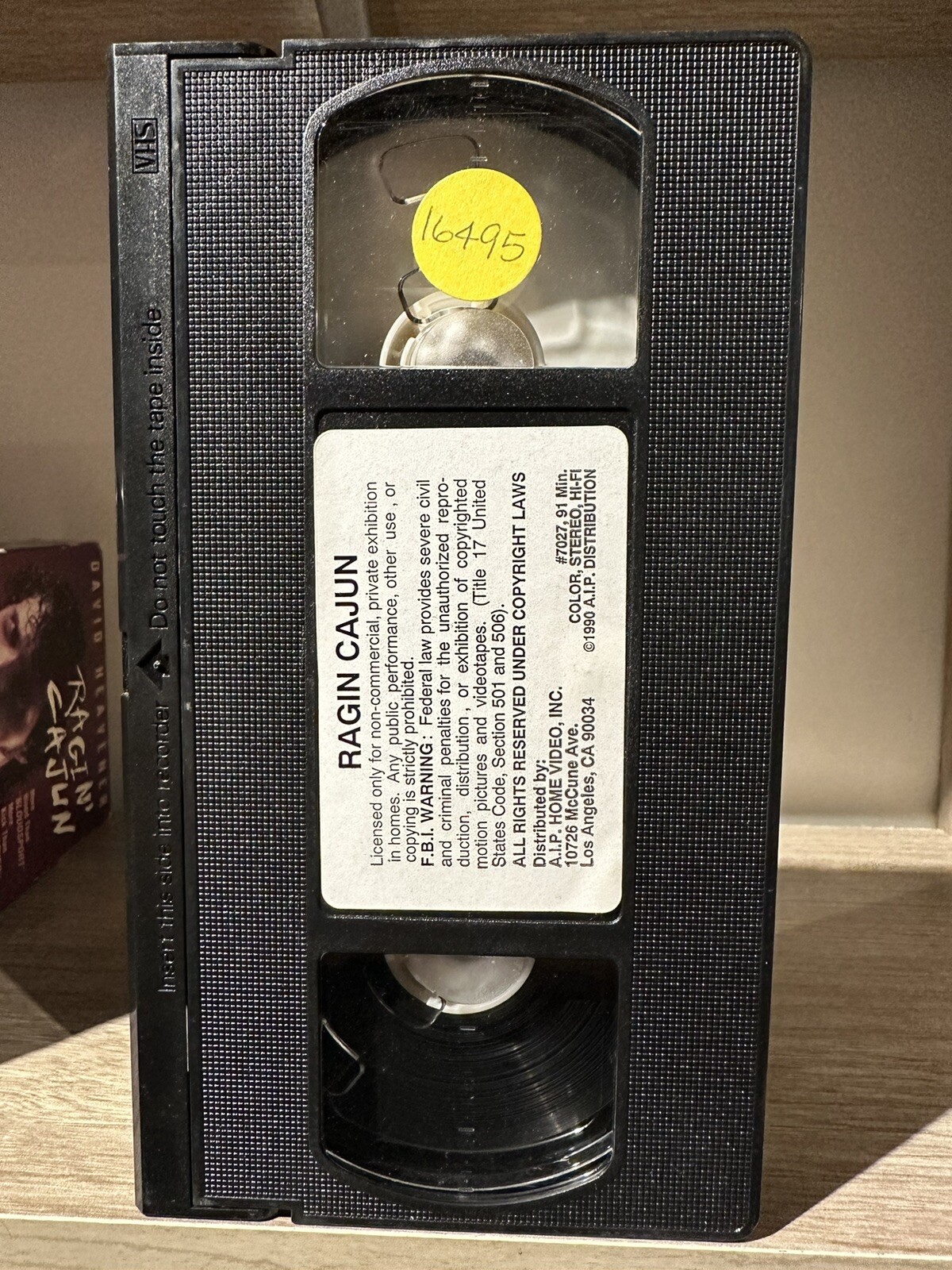 Ragin’ Cajun VHS - AIP Studios Action - David Heavener | eBay
