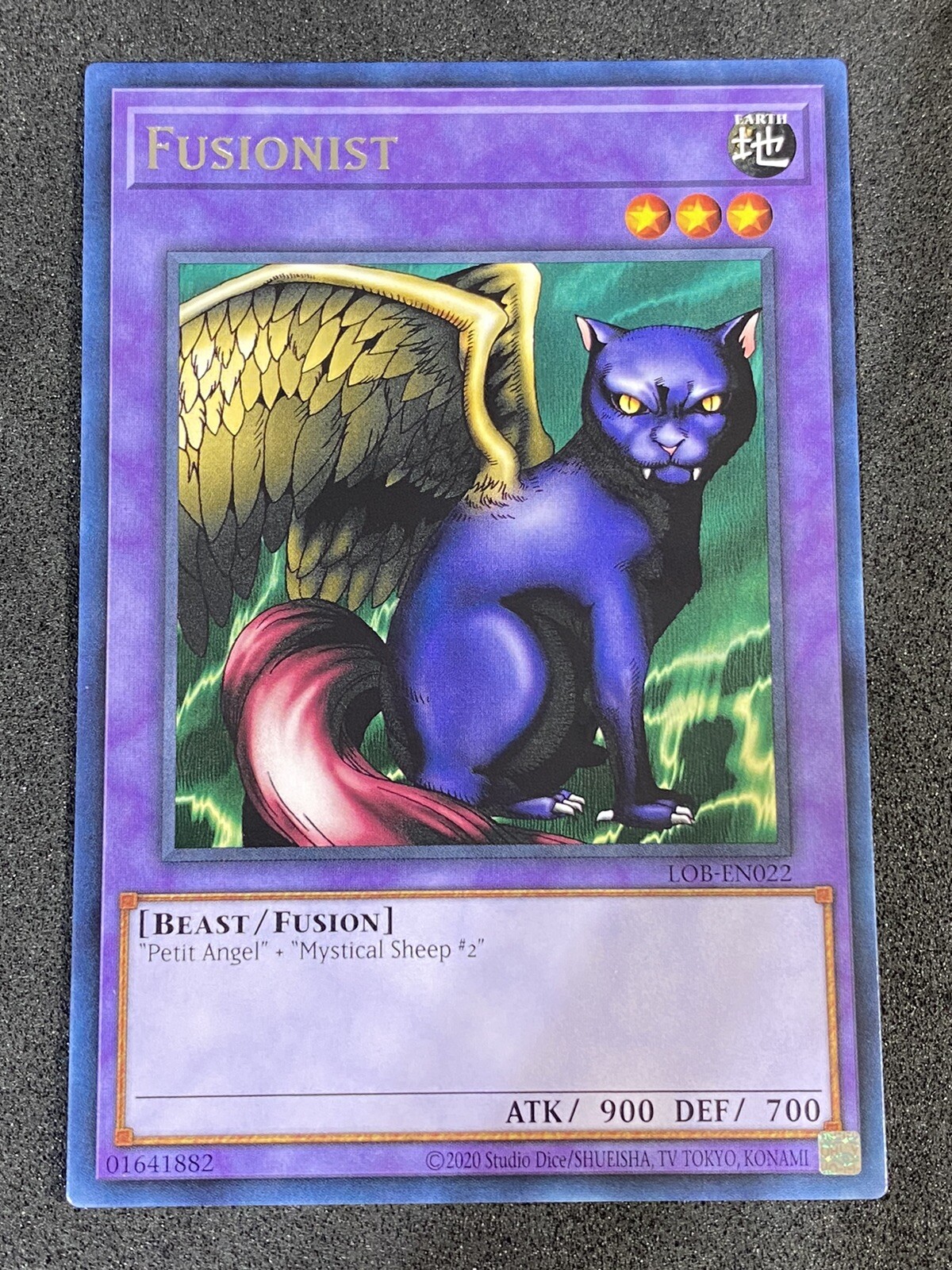 YuGiOh! - Fusionist LOB-EN022 Rare 25th Anniversary Edition Near Mint ...