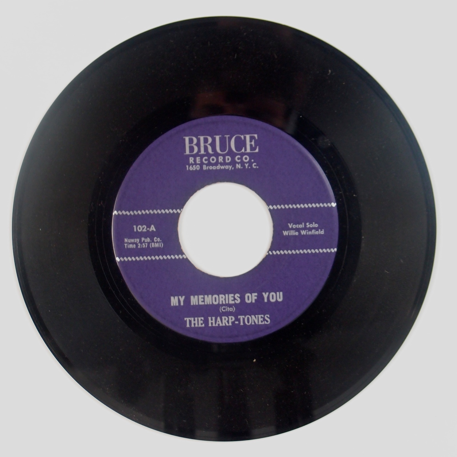 THE HARPTONES: My Memories of You BRUCE Doo Wop SUPER 45 Hear | eBay