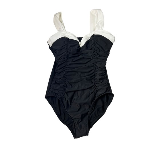 Miraclesuit Saxon Underwire Slimming One-Piece Swimsuit SZ 12 448639 ...