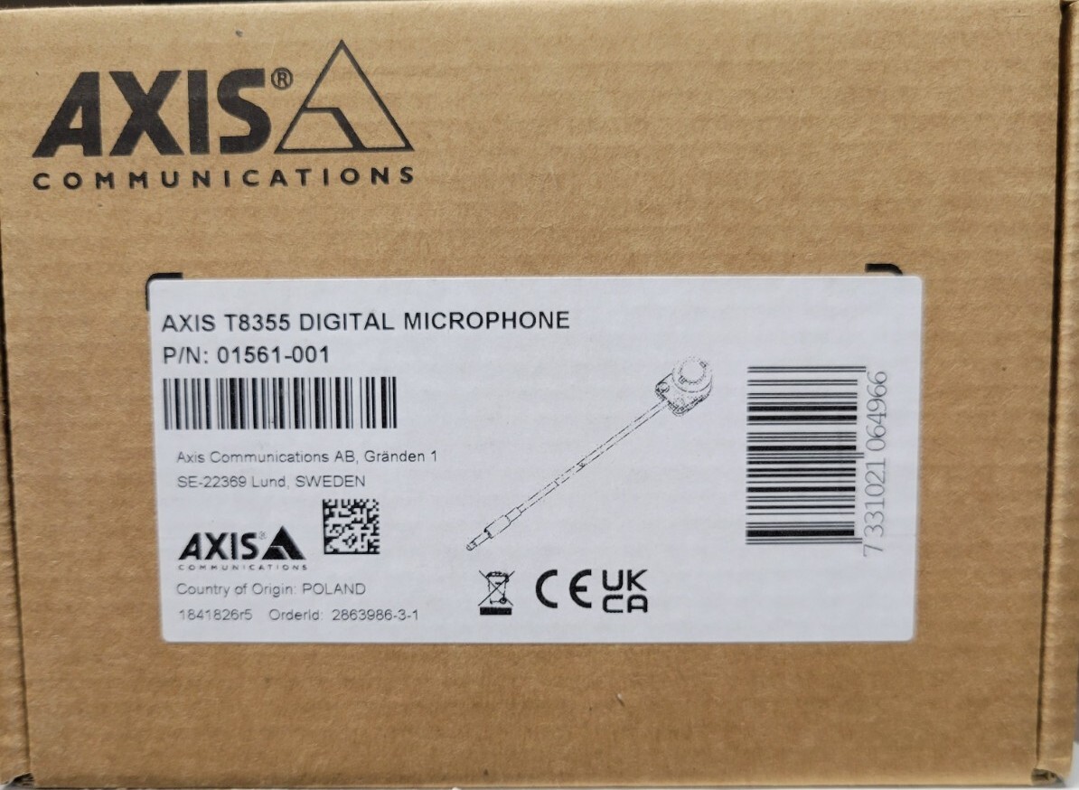 AXIS T8355 Digital Microphone - 01561-001 | eBay