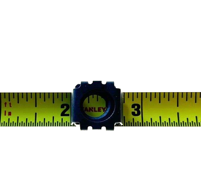 Chrysler Captive Cage Nuts Square Type 3/8-16 Screw Size .660" OD Black ...