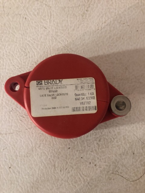 Brady 65560 Gate Valve Lockout Tagout LOTO Device for sale online | eBay