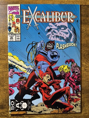 EXCALIBUR 35 DIRECT EDITION SCOTT LOBDELL STORY AL MILGROM COVER MARVEL ...